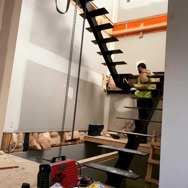 Staircase fabrication Melbourne | Hume Steel Engineering